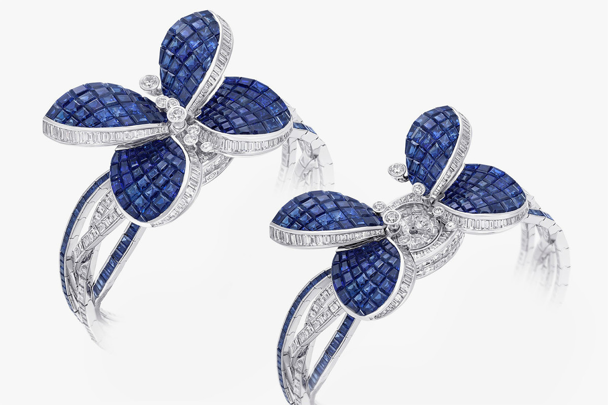 Часы Graff Princess Butterfly со скрытым циферблатом — Jewellery Mag